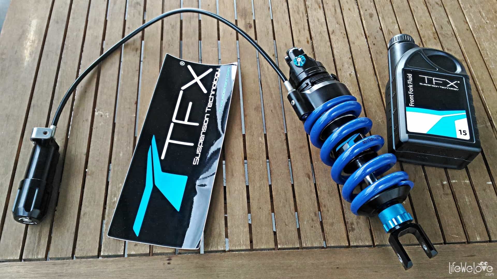 The suspension for a motorcyle expedition - LifeWeLove