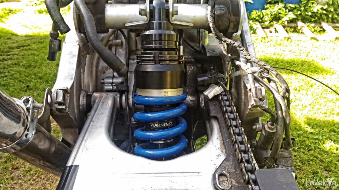 The suspension for a motorcyle expedition - LifeWeLove