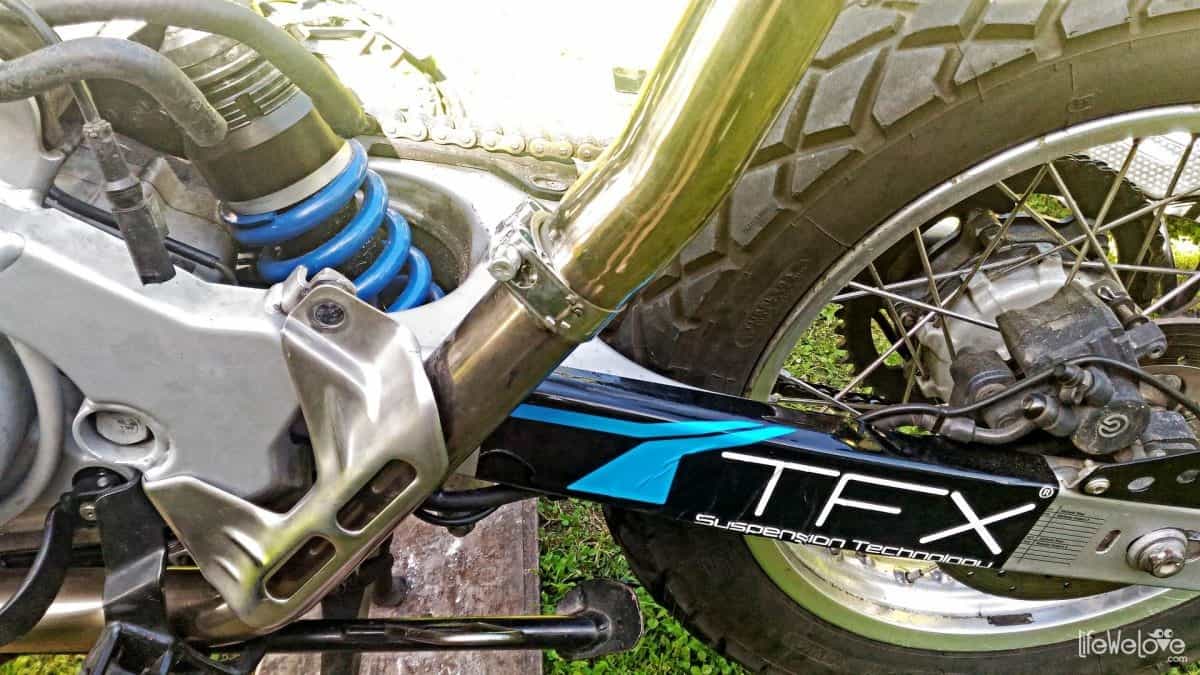 The suspension for a motorcyle expedition - LifeWeLove
